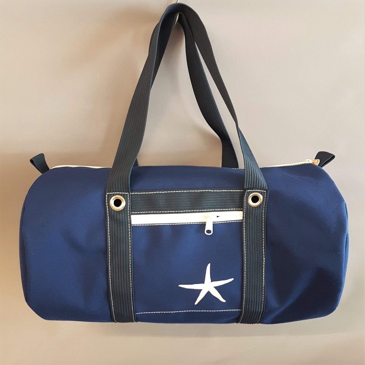 sac Polochon en toile de taud recyclée – Les Toiles du Large