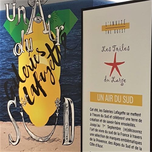 A summer in Paris: Corner at Galeries Lafayette Haussmann - Les Toiles ...